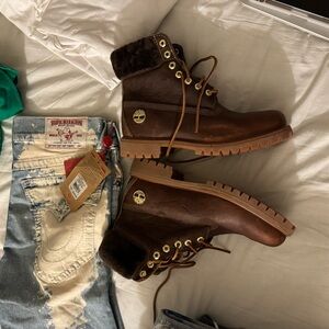 Timberland | Shoes | New Mens Exclusive Vintage Furlined Timberlands ...